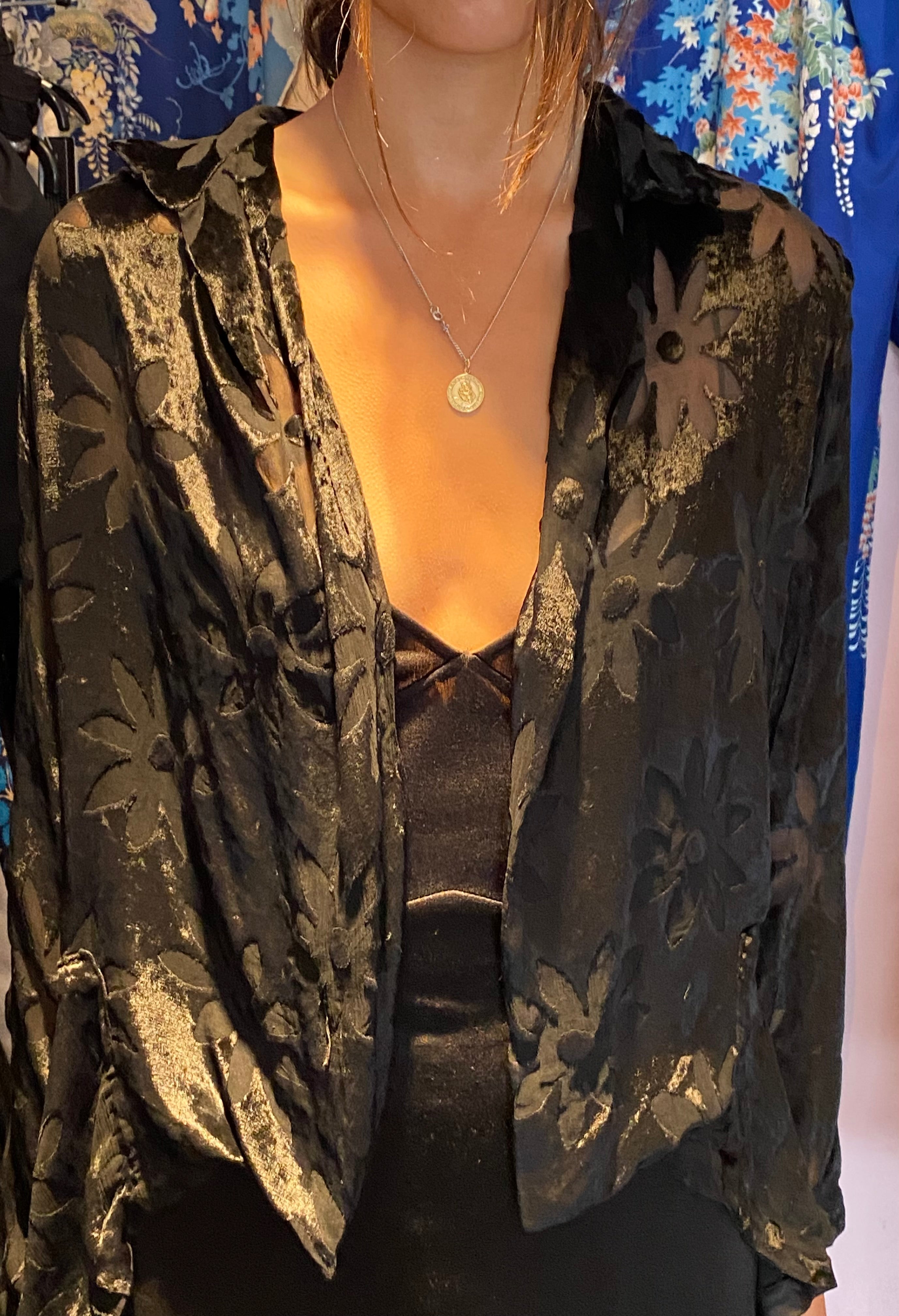 Devoré velvet jacket – A Store is Born Dublin